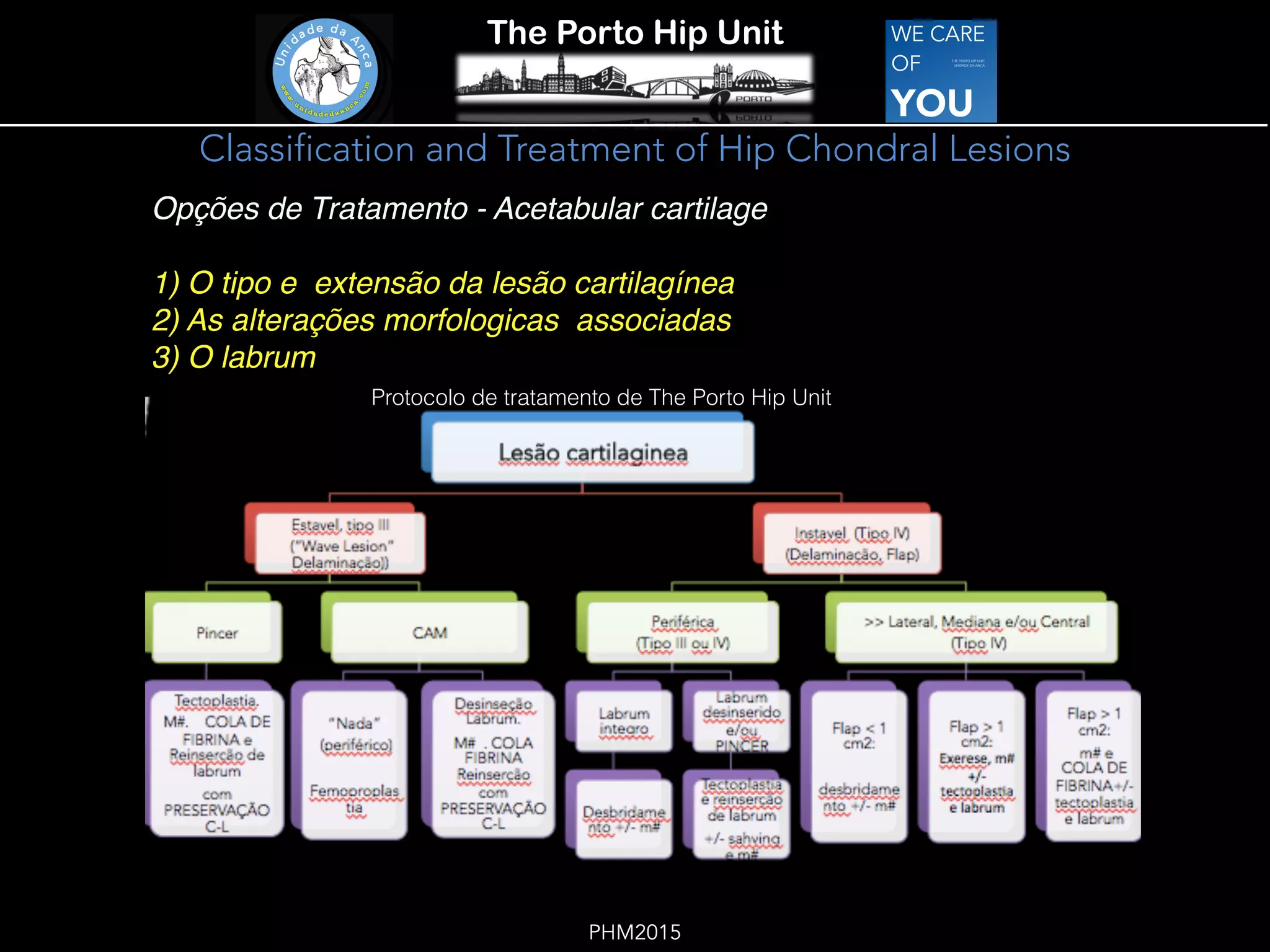 Classification and Treatment of Hip Chondral Lesions | PDF