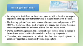 Freezing and Canning | PPTX | Chemistry | Science