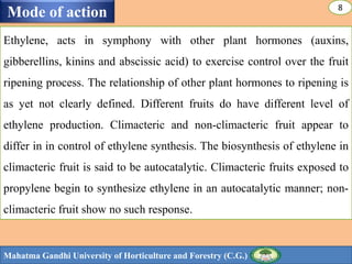 Post Harvest Technology, Ripening and senescence of fruits and ...