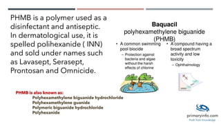 PHMB - Polyhexamethylene Biguanide | PPT