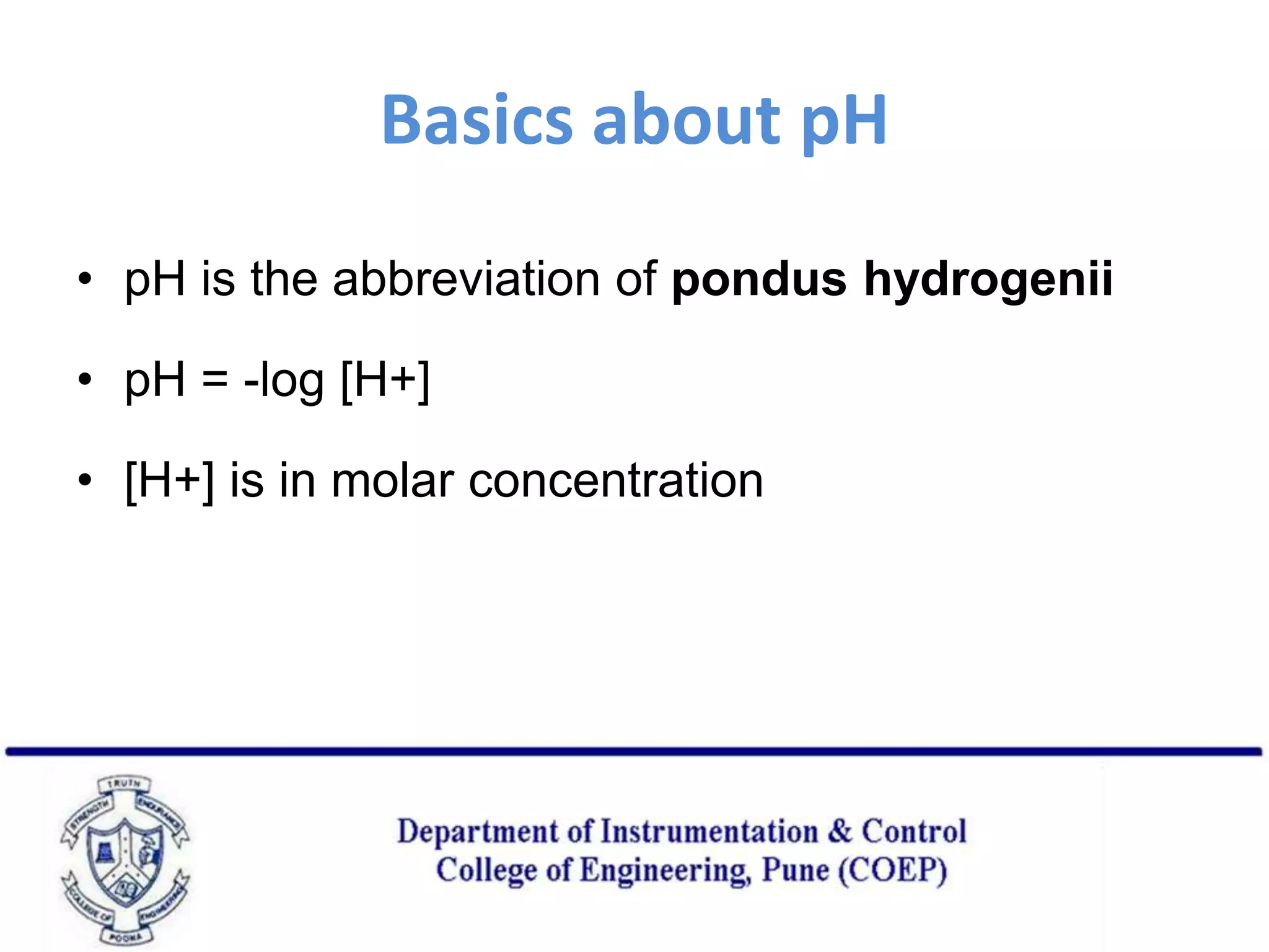 pH measurement | PPTX