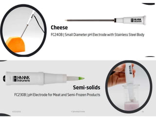 PH measurement in Food and drink | PPTX