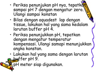 prinsip dasar ph meter ph meter ph meter ph meetr ph meter | PPT