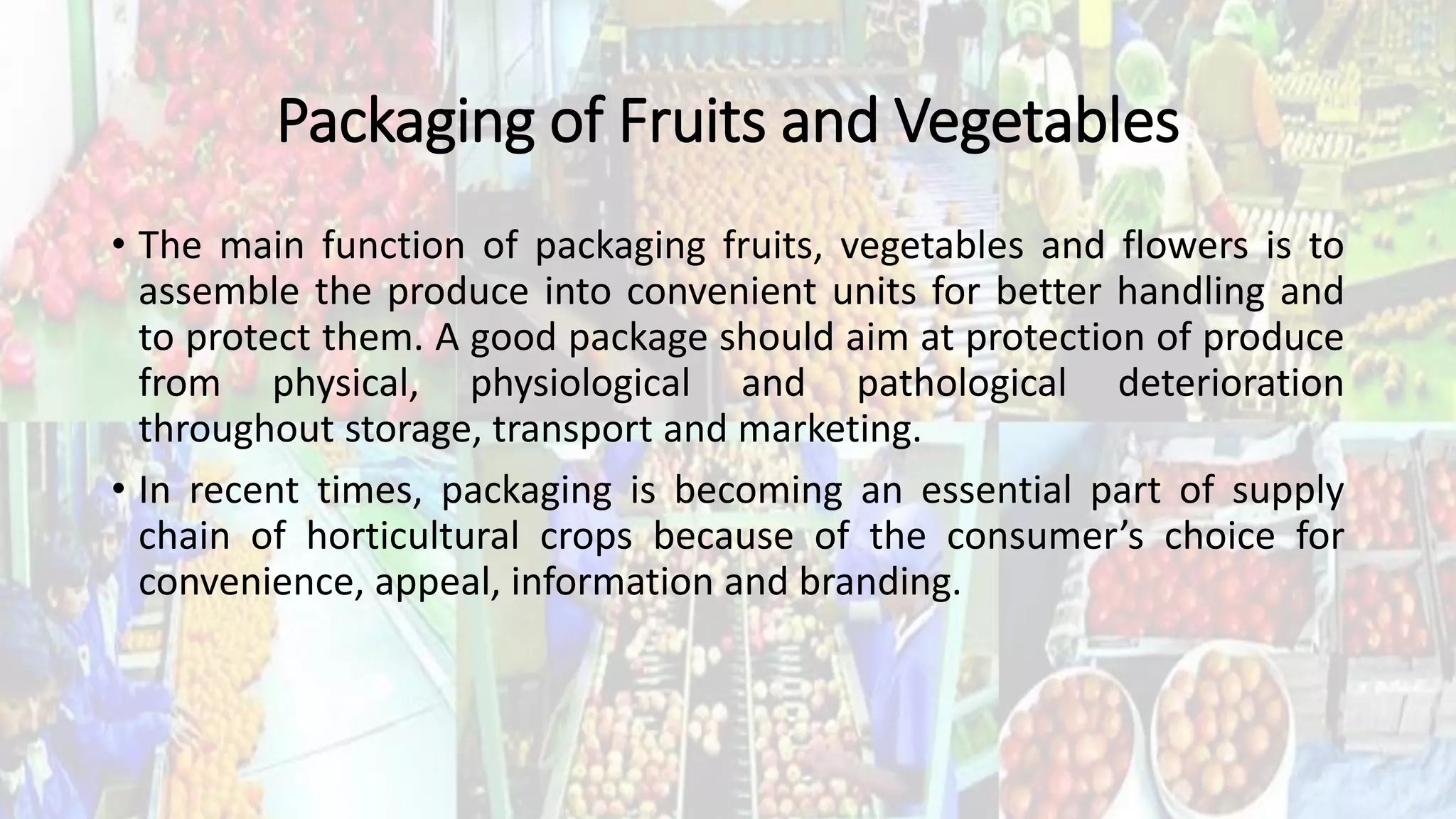 Post harvest engineering of fruits and vegetables | PDF
