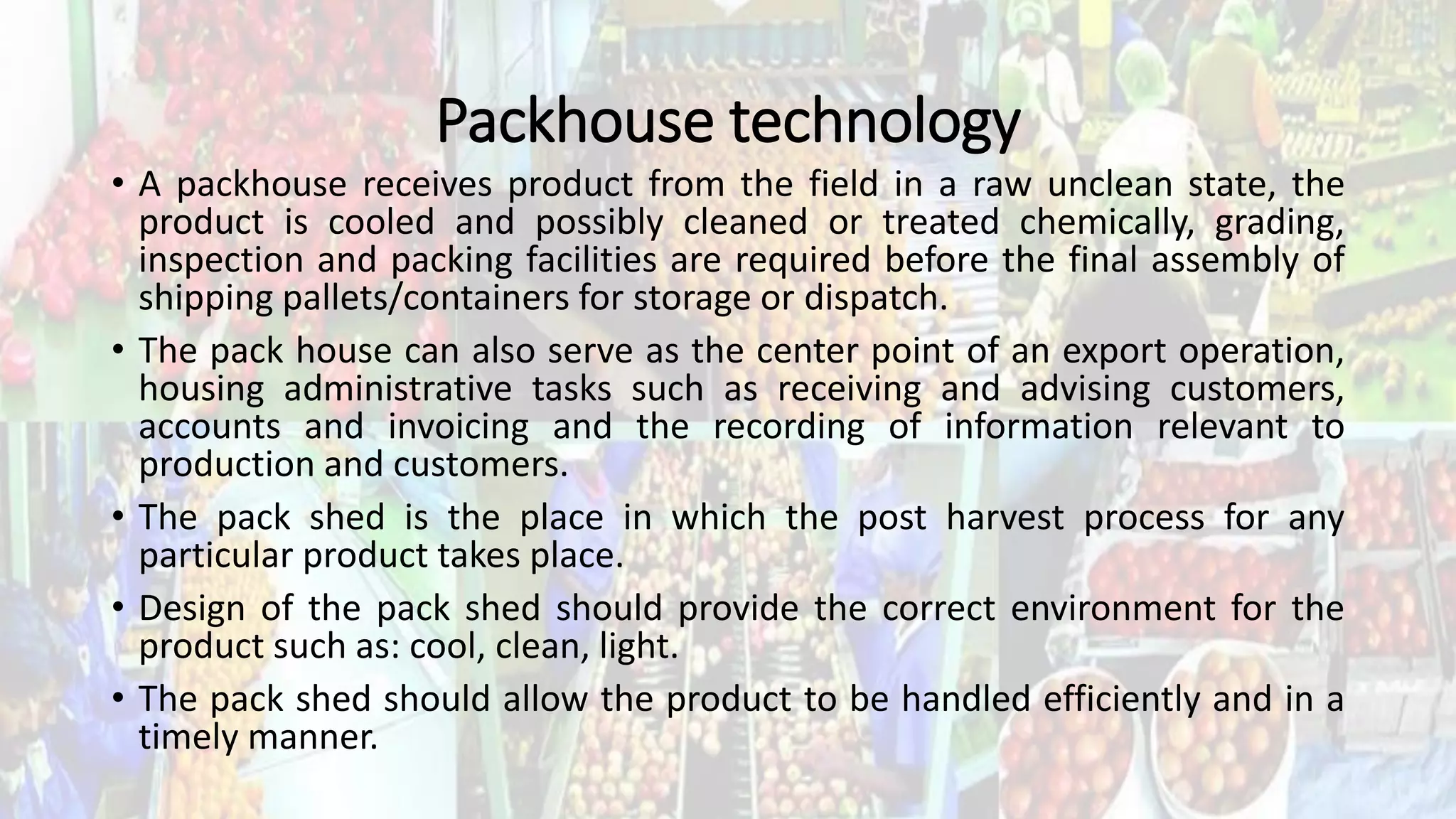 Post harvest engineering of fruits and vegetables | PDF