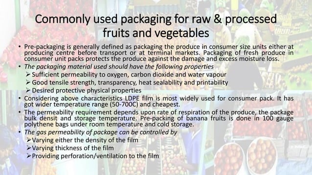 Post harvest engineering of fruits and vegetables | PDF