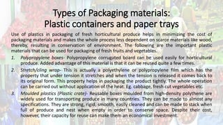 Post harvest engineering of fruits and vegetables | PDF
