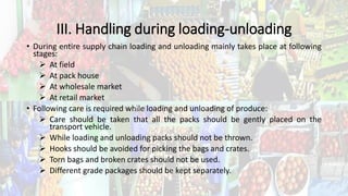 Post harvest engineering of fruits and vegetables | PDF