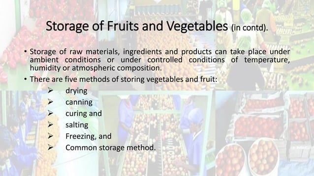 Post harvest engineering of fruits and vegetables | PDF