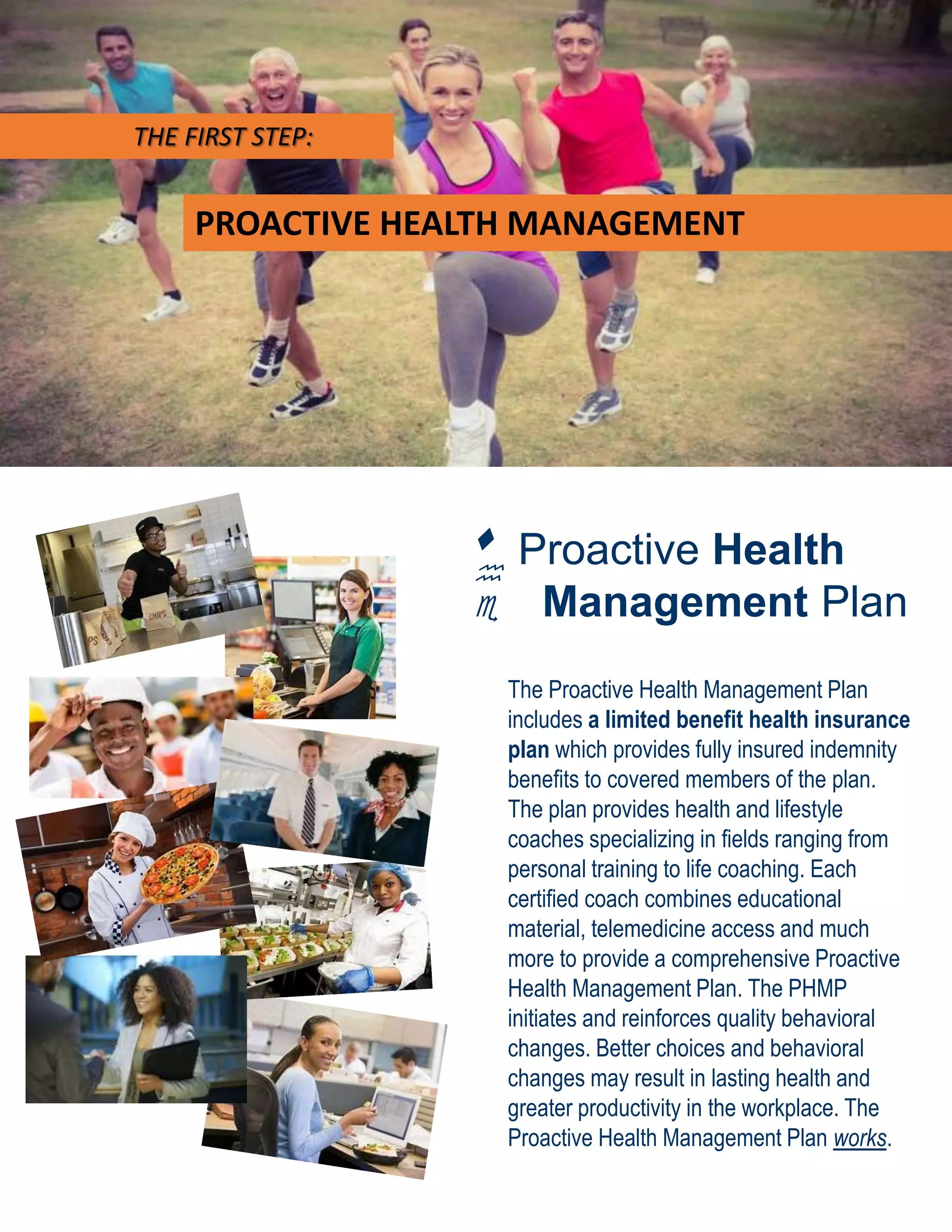 Proactive Health Management Plan - Employer Overview | PPTX