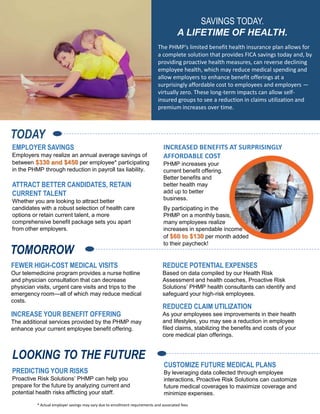 Proactive Health Management Plan - Employer Overview | PPTX