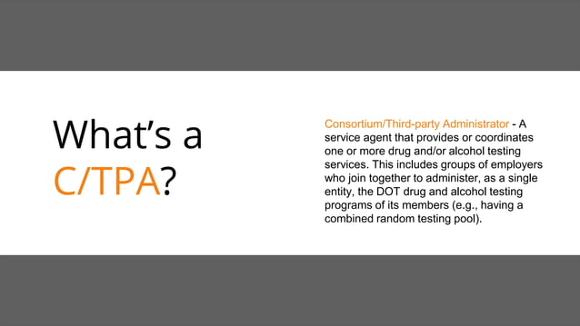 PHMSA Drug & Alcohol Testing Regulations [slide share] | PPTX ...