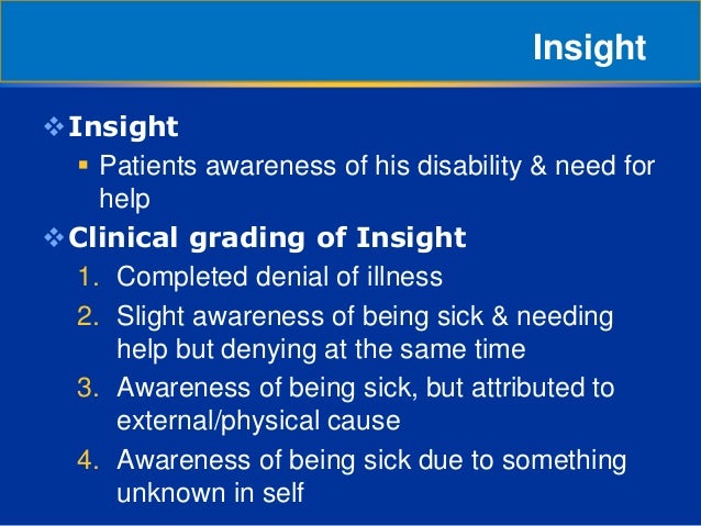 Psychiatric History and Mental Status Examinaiton