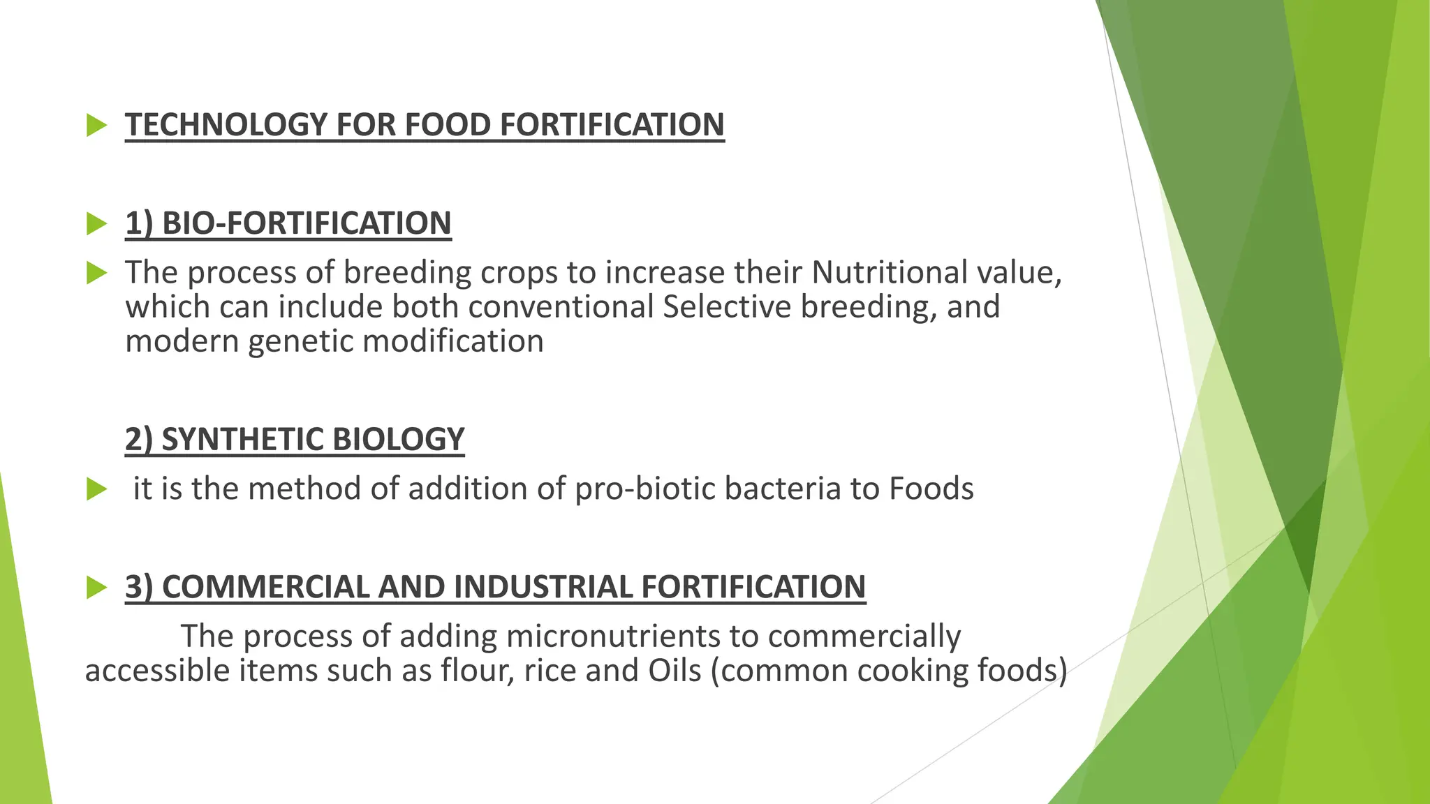 PHN... Fortification and enrichment ppt slide | PPTX