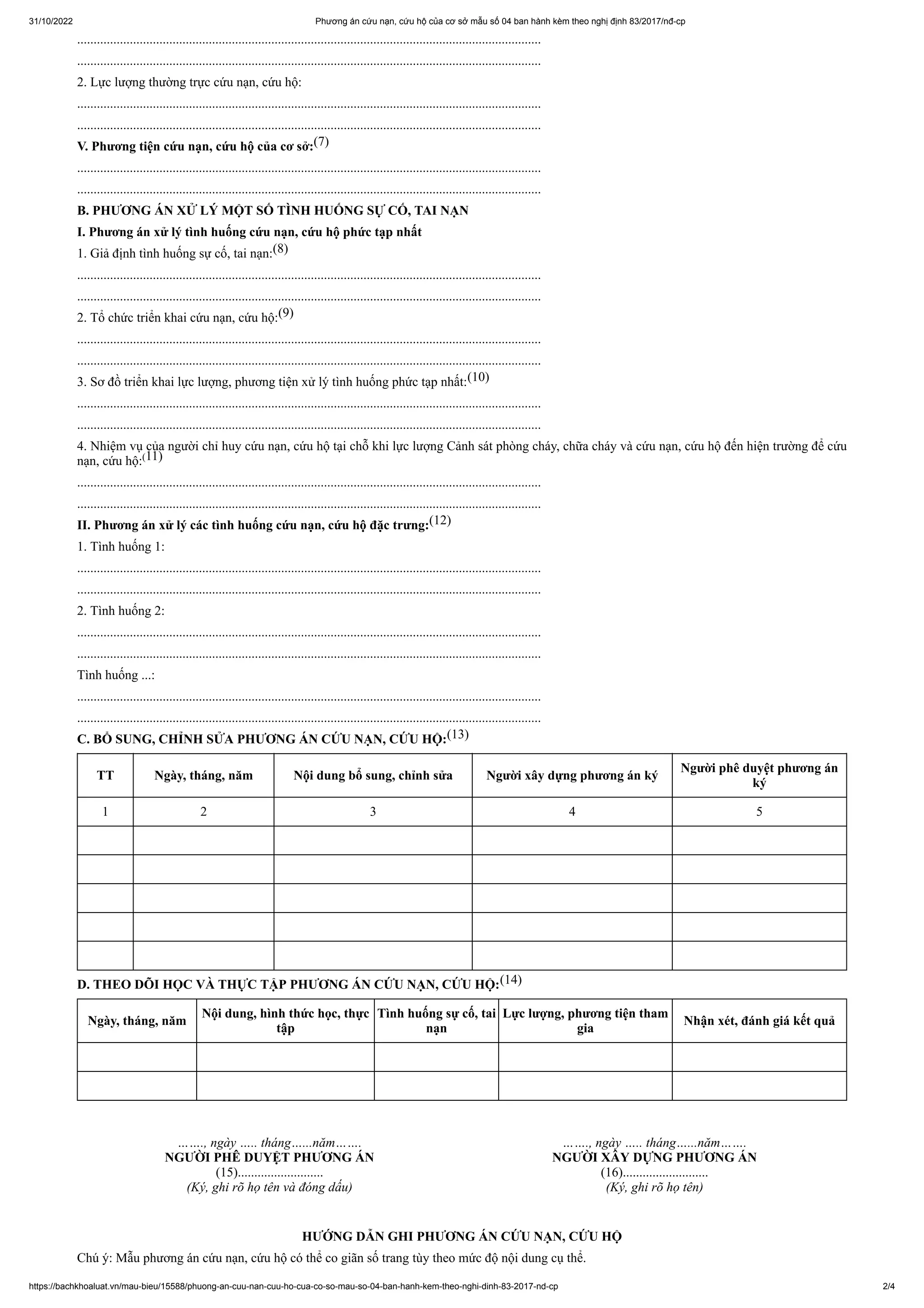 Phương án cứu nạn, cứu hộ của cơ sở mẫu số 04 ban hành kèm theo nghị định 83_2017_nđ-cp.pdf
