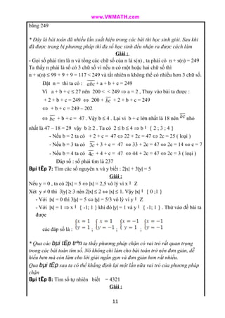 Phương pháp chặn | DOC