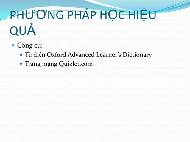 Phương pháp tự học tiếng anh | PPTX