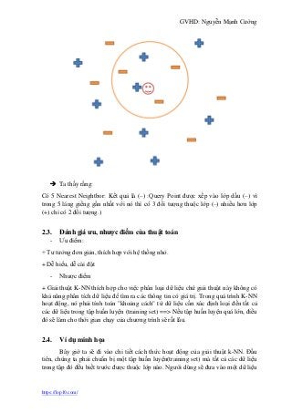 Phân lớp dữ liệu số bằng giải thuật K-NN | PDF