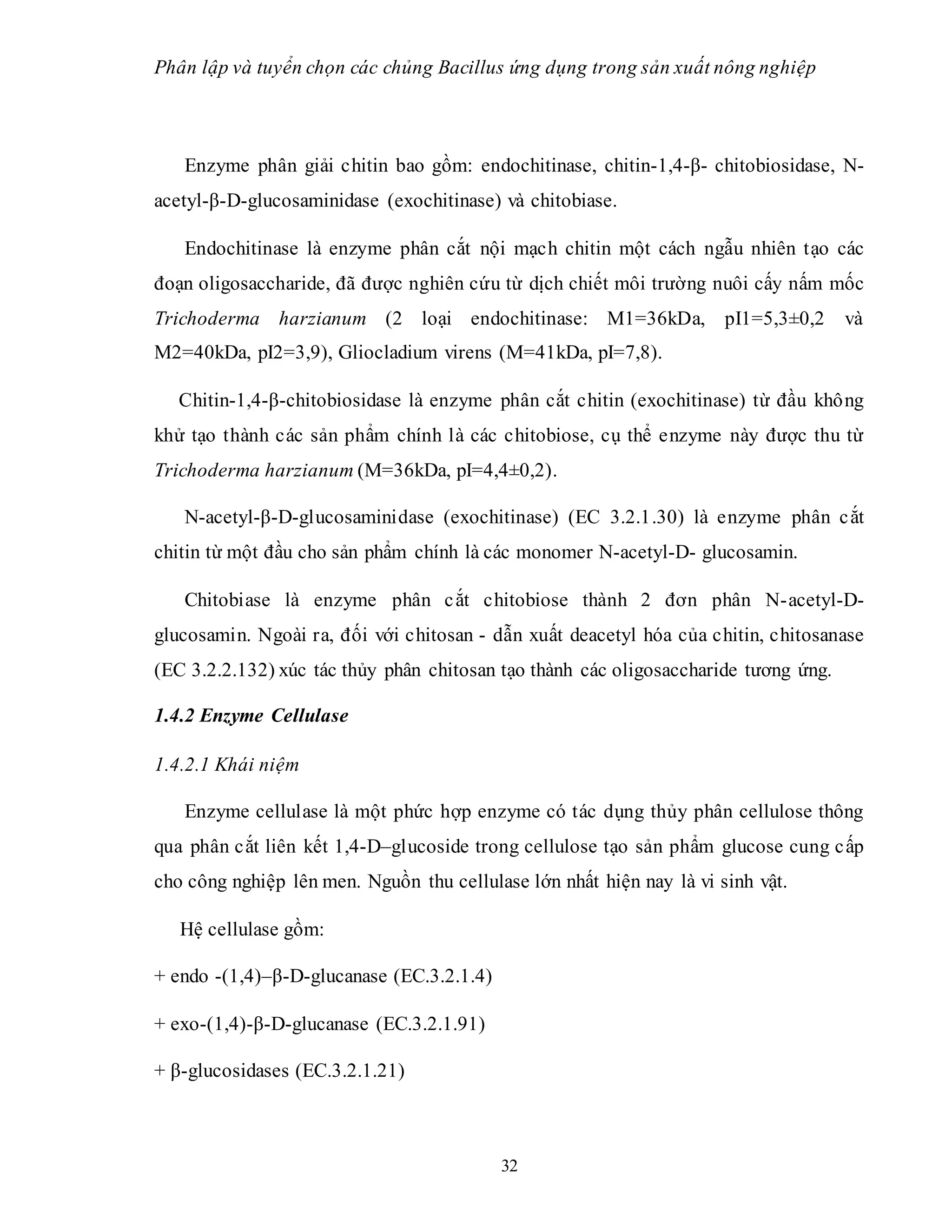 Phân lập và tuyển chọn các chủng bacillus ứng dụng trong sản xuất nông nghiệp | PDF | Chemistry ...