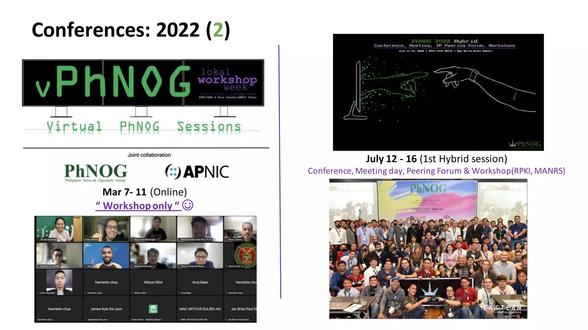 PhNOG Report APRICOT 2023 | PPT