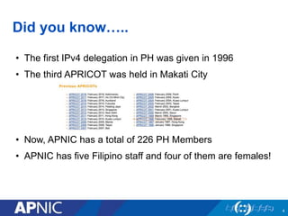 PhNOG 2019: APNIC Update | PPT