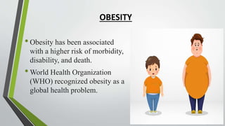 Public health nutrition Obesity , Diabetes | PPTX