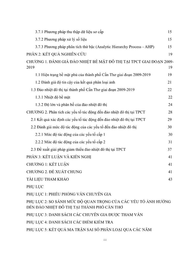 Phân tích các yếu tố tác động đến đảo nhiệt đô thị tại thành phố Cần Thơ.pdf