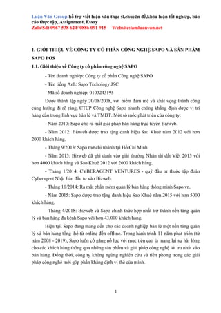 PHÂN TÍCH HIỆU QUẢ MARKETING CỦA CÔNG TY | PDF