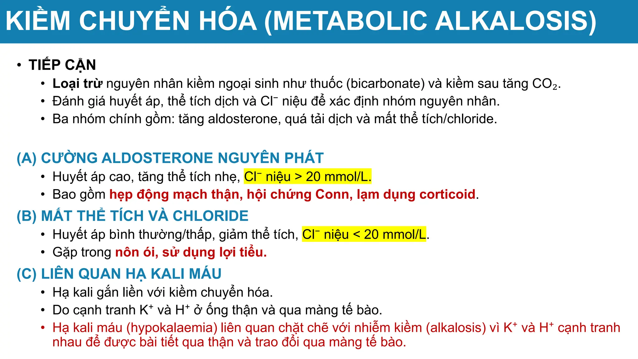 PHÂN TÍCH KHÍ MÁU ĐỘNG MẠCH - TIẾP CẬN RỐI LOẠN KIỀM TOAN | PDF
