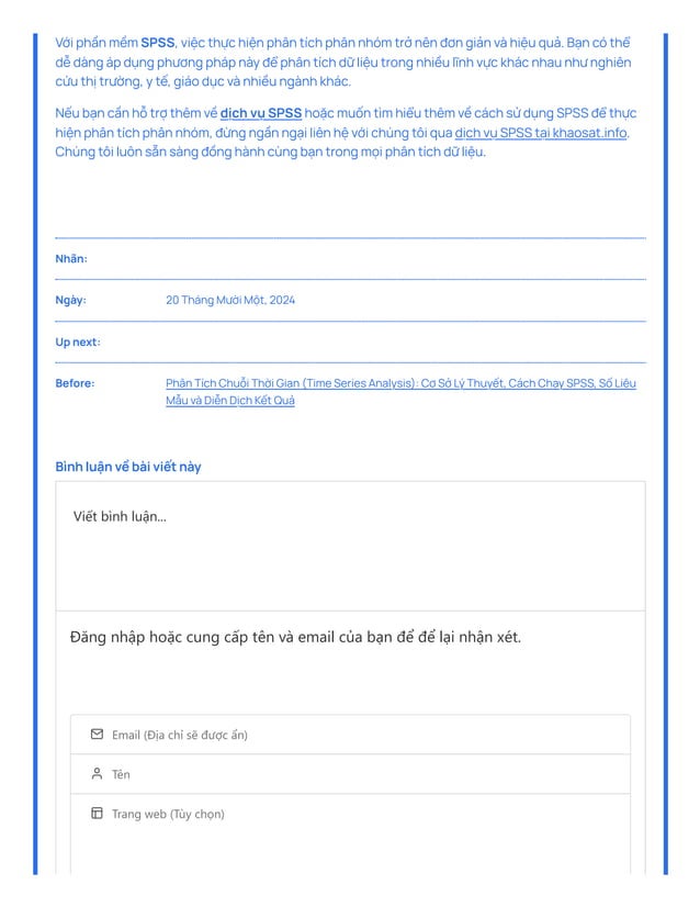 Phân tích phân nhóm (Cluster Analysis) trong nghiên cứu và ứng dụng thực tiễn – dịch vụ spss.pdf
