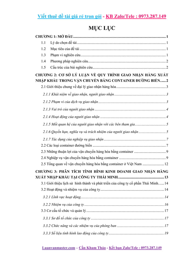 Phân Tích Quy Trình Xử Lý Bộ Chứng Từ Giao Nhận Hàng Đường Biển Bằng Container.doc
