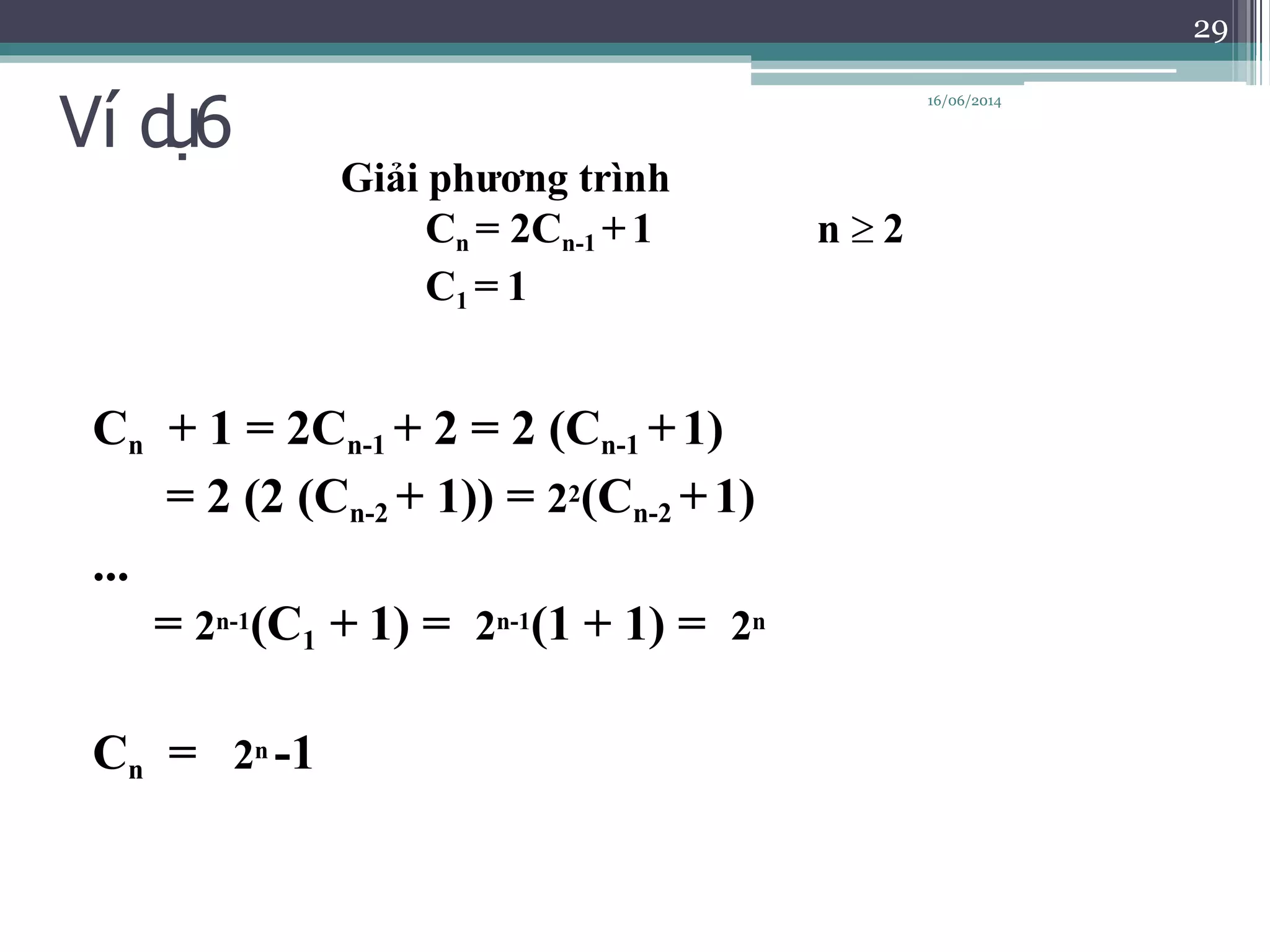 Phân tích và thiết kế thuật toán độ phức tạp | PPTX