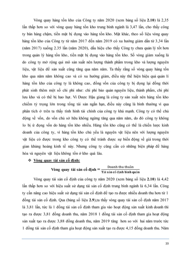 Phân Tích Tình Hình Tài Chính Công Ty Cổ Phần Dược Hậu Giang.docx