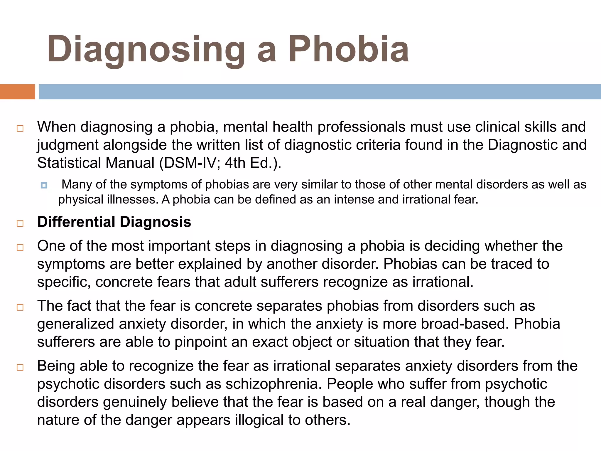 Phobia | PPTX