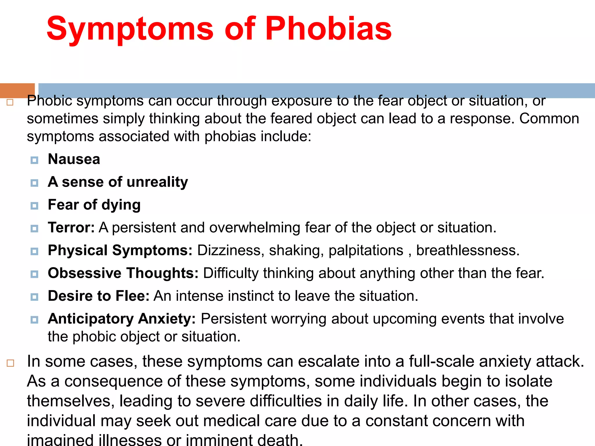 Phobia | PPTX