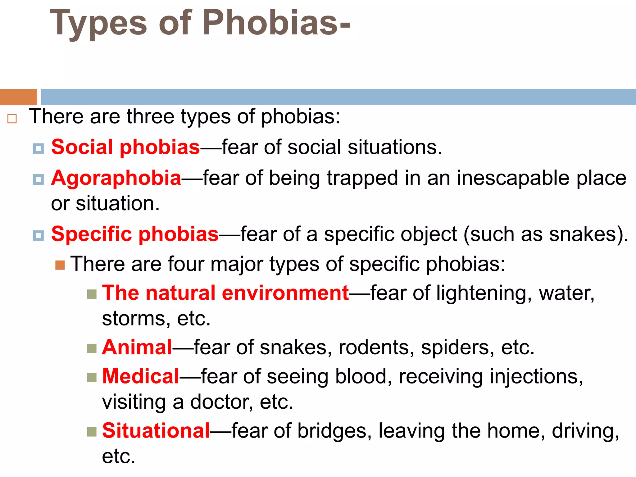 Phobia | PPTX