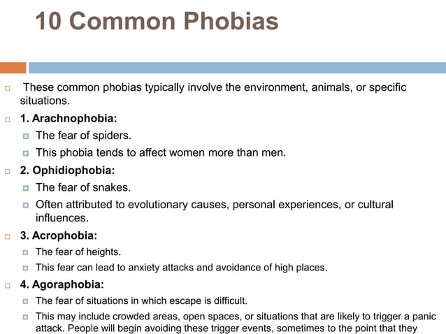 Phobia | PPTX