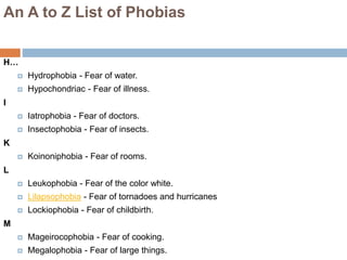 Phobia | PPTX