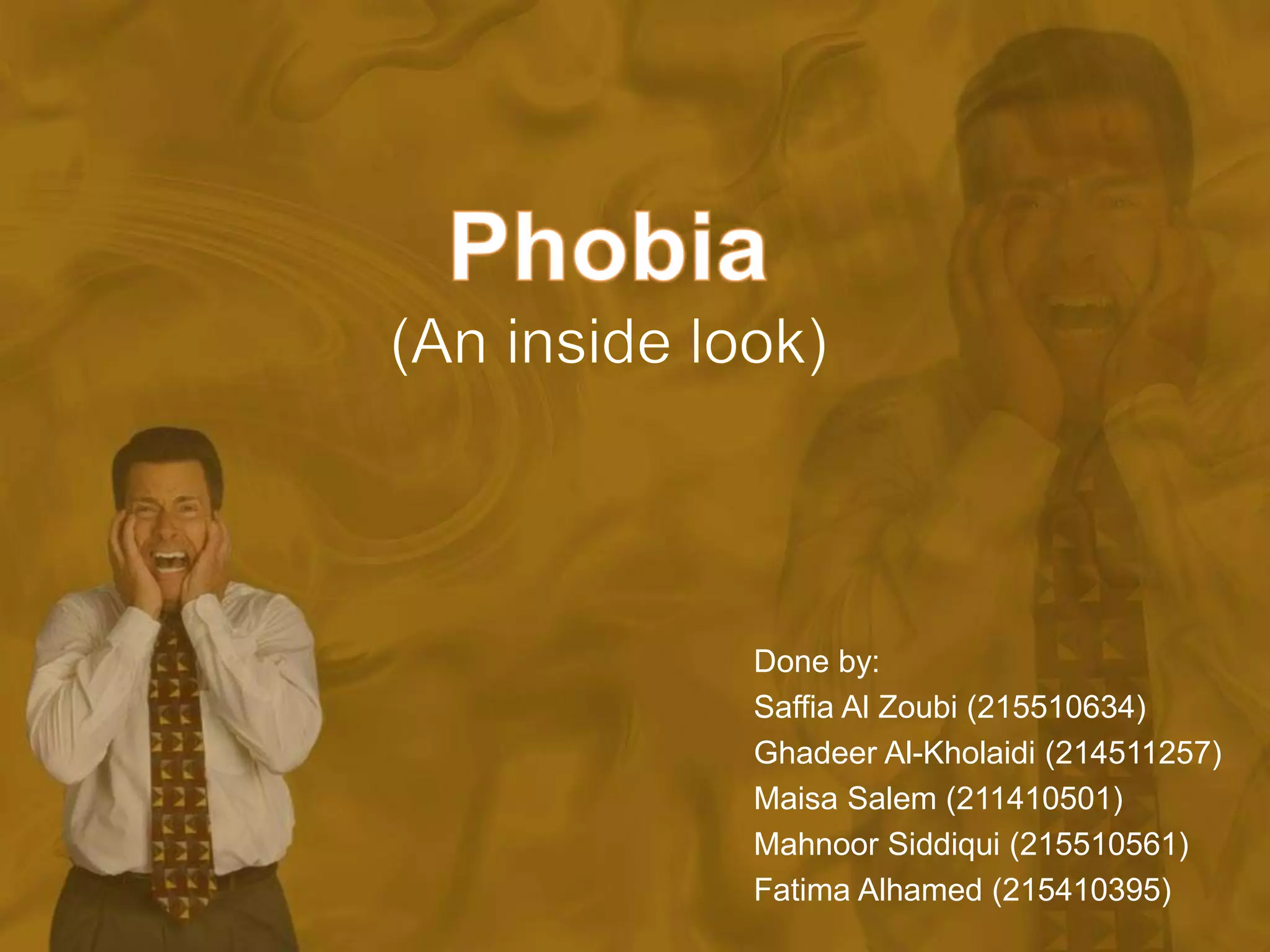 Phobia | PPTX
