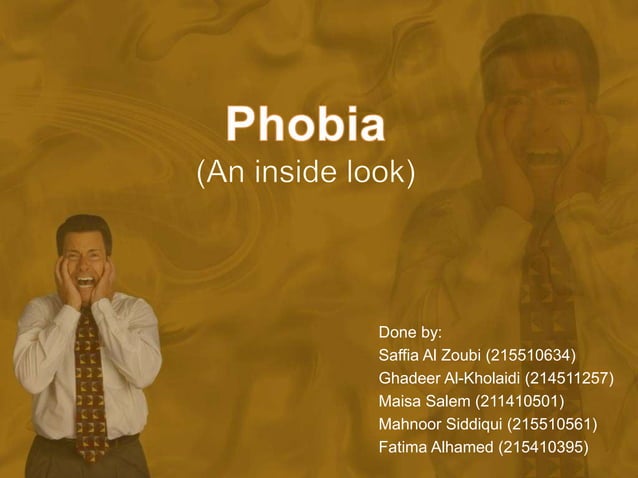 Phobia | PPT