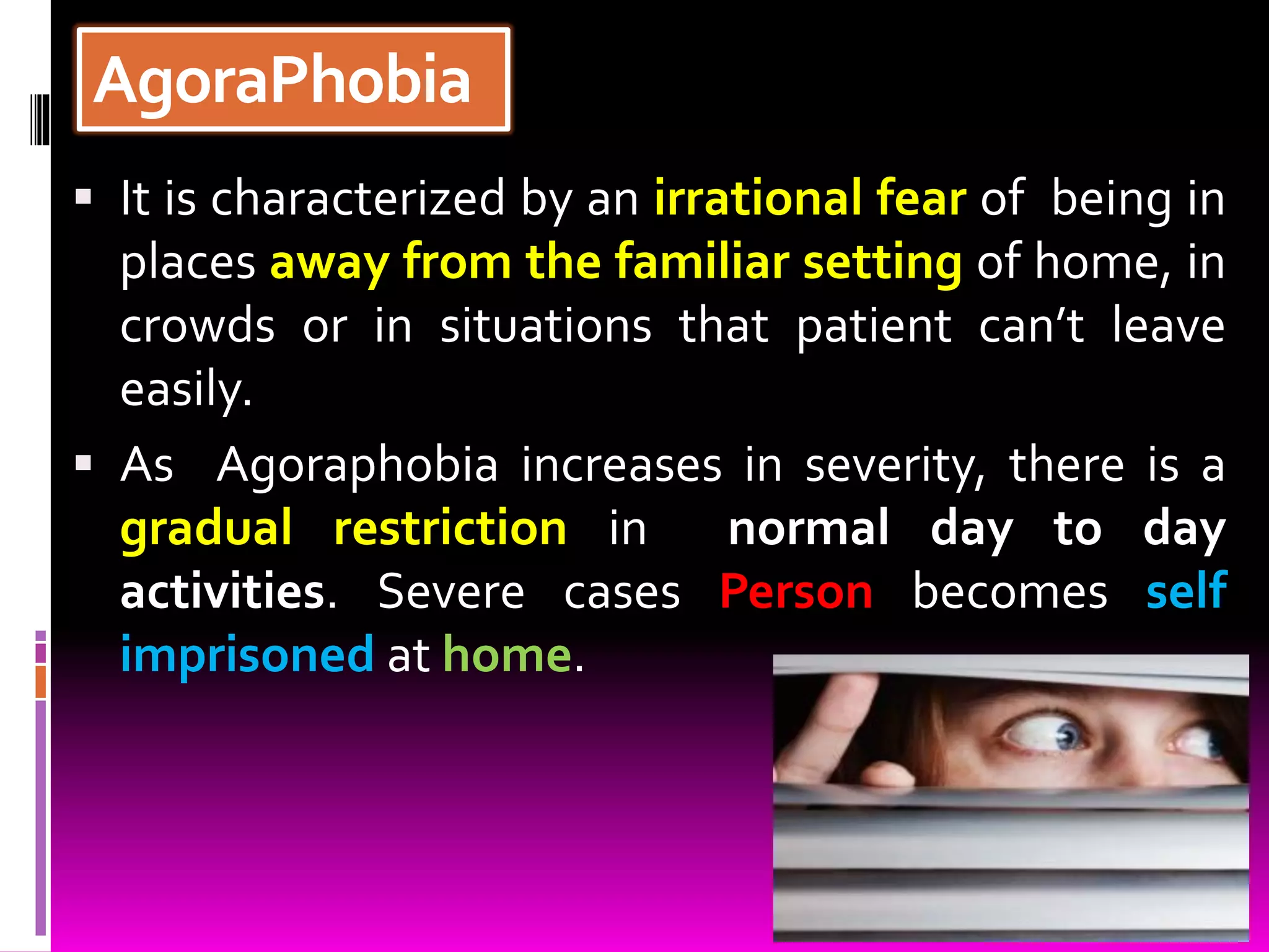 PHOBIC ANXIETY DISORDER | PDF | Brain and Nervous System Disorders ...