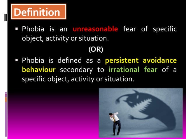 PHOBIC ANXIETY DISORDER | PDF | Brain and Nervous System Disorders | Diseases and Conditions