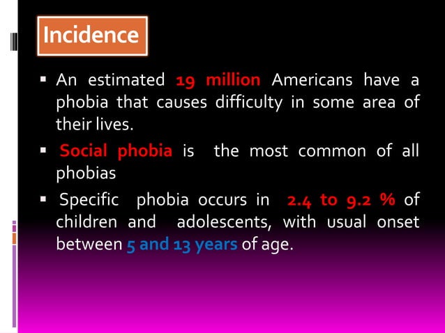 PHOBIC ANXIETY DISORDER | PDF | Brain and Nervous System Disorders ...