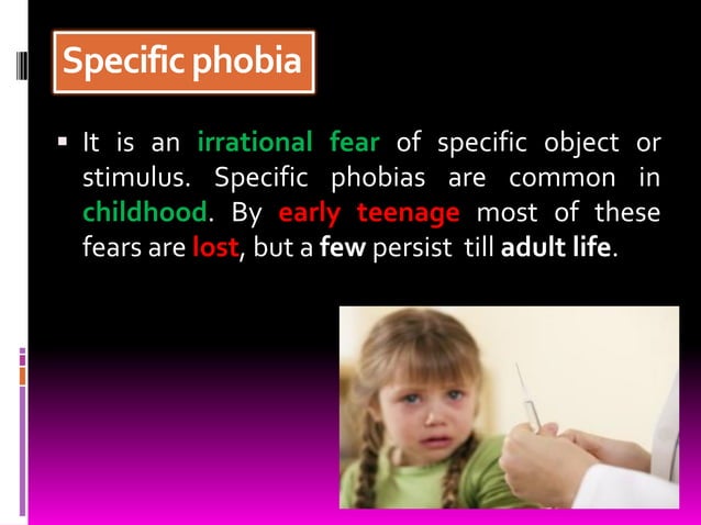 PHOBIC ANXIETY DISORDER | PDF | Brain and Nervous System Disorders ...