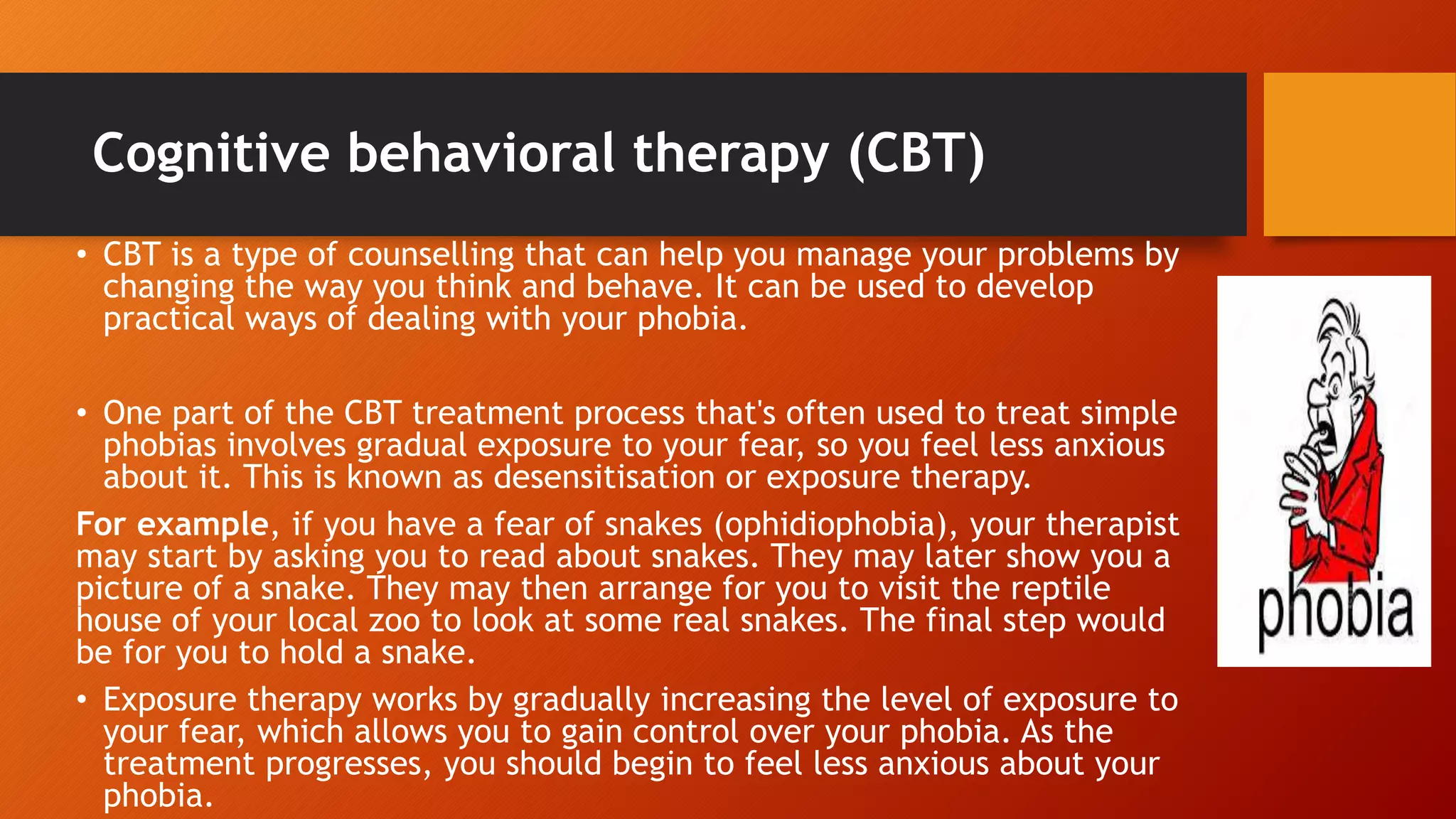 Phobia ( Psychologhy project) | PPTX