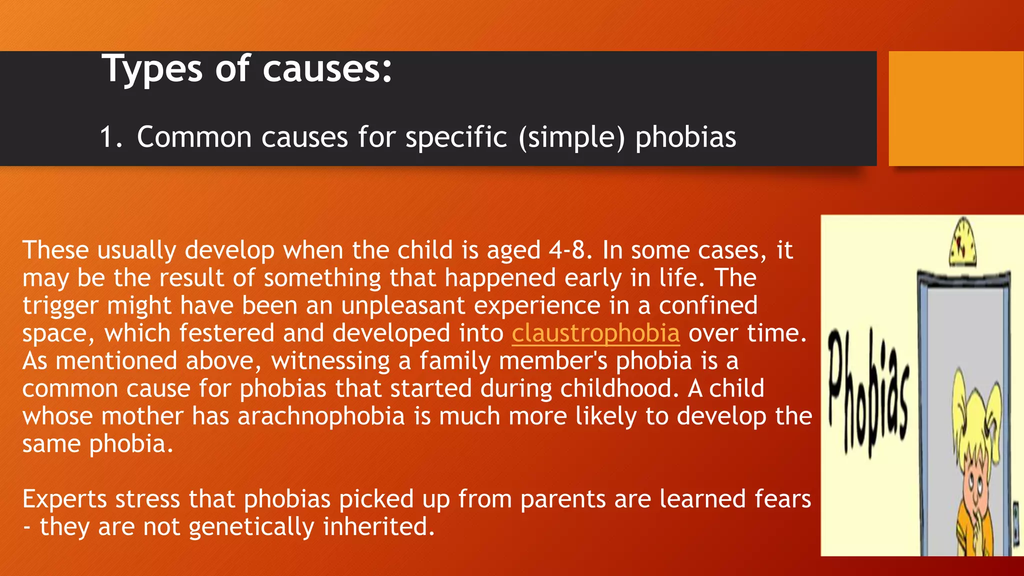 Phobia ( Psychologhy project) | PPTX