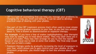 Phobia ( Psychologhy project) | PPTX