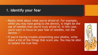 Phobia ( Psychologhy project) | PPTX