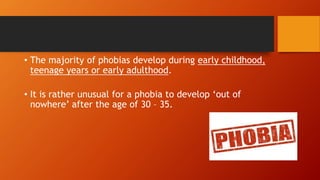 Phobia ( Psychologhy project) | PPTX