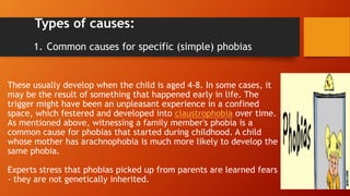 Phobia ( Psychologhy project) | PPTX